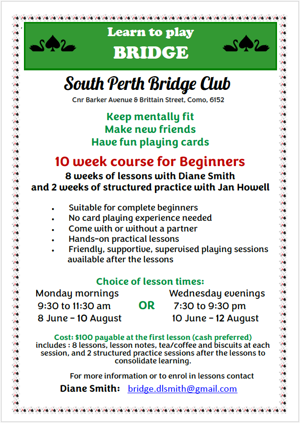 South Perth Bridge Club